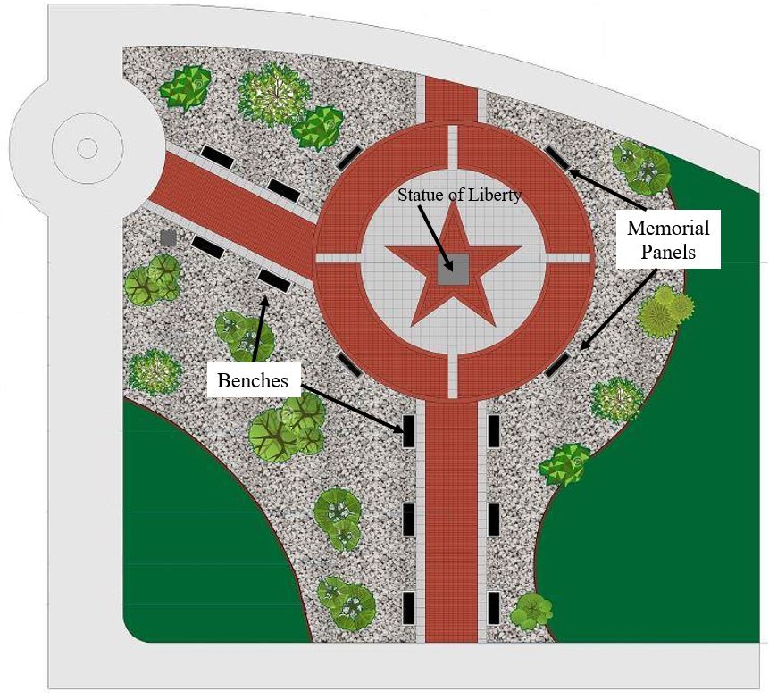 Memorial Design Statue ID - Boone County Freedom Rock